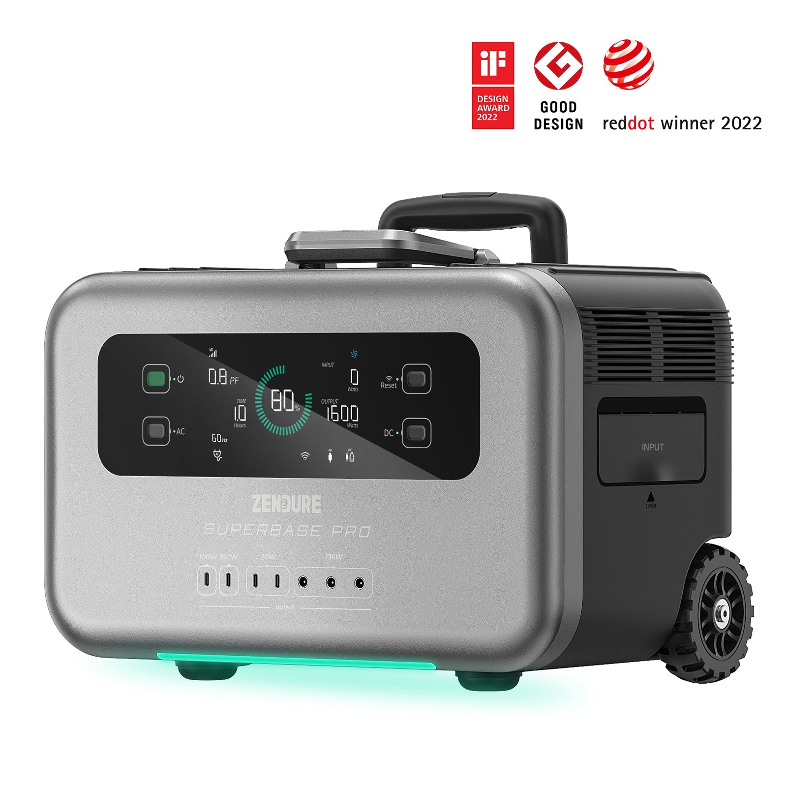 Zendure 2096Wh Portable Power Station / Fastest Recharge IoT Solar ...